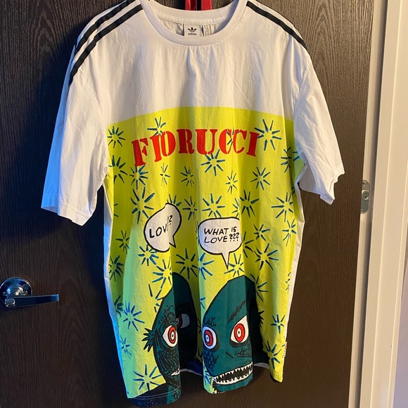 adidas | Tops | Adidas X Fiorucci What Is Love Shirt | Poshmark